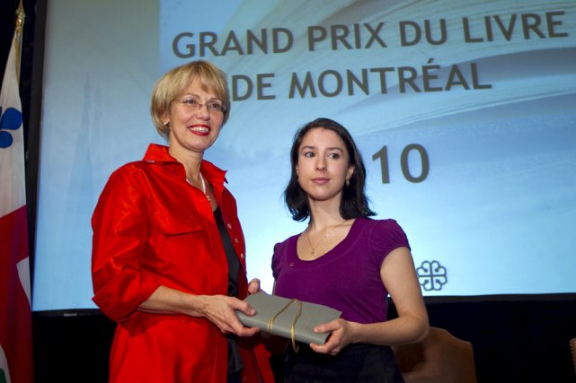 Le Grand Prix Du Livre De Montréal à Perrine Leblanc Marie Claude